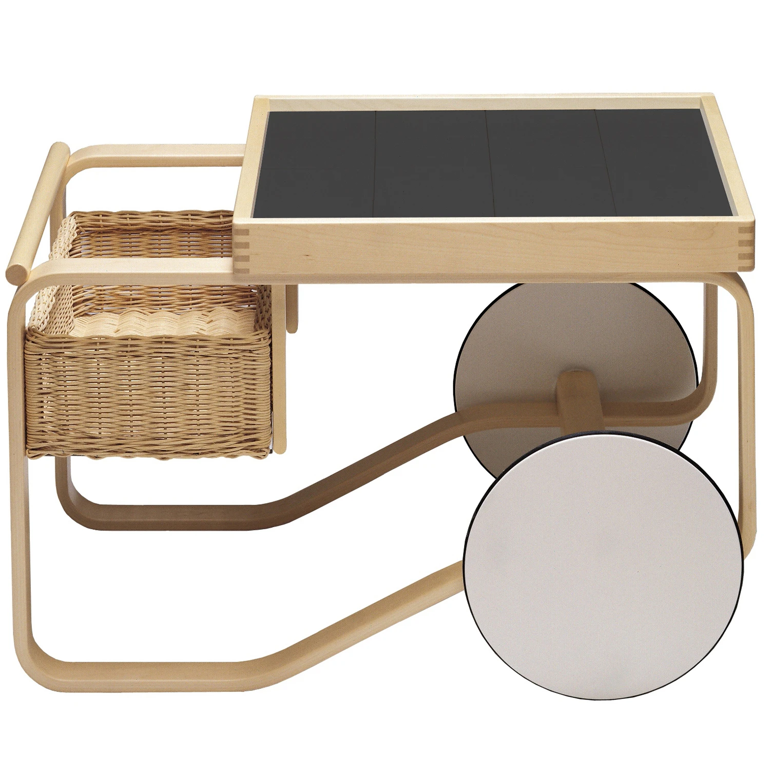900 Serveringsvogn, Sort fra Artek | RoyalDesign.dk