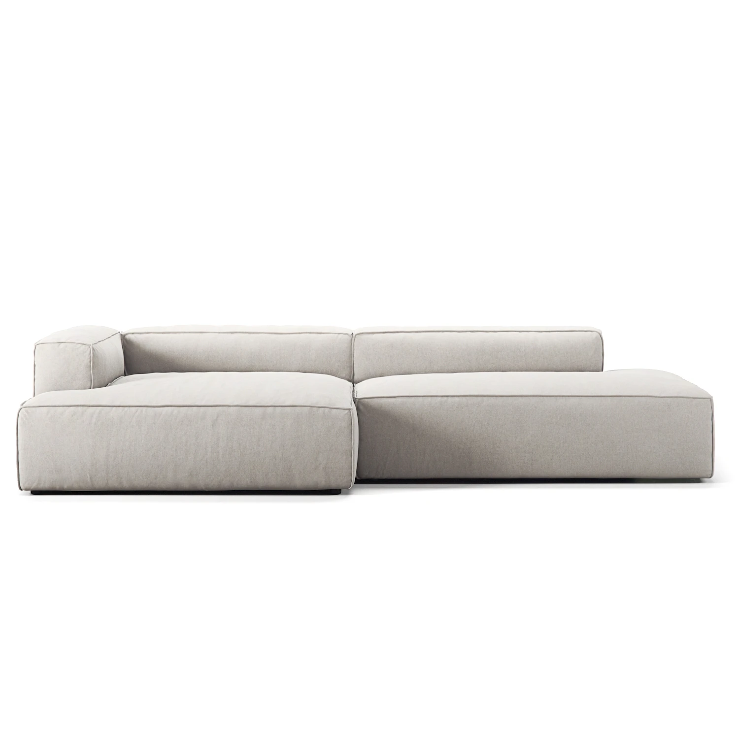 Grand 2,5-Personers Sofa åben ende Højre, Moon White | RoyalDesign.dk