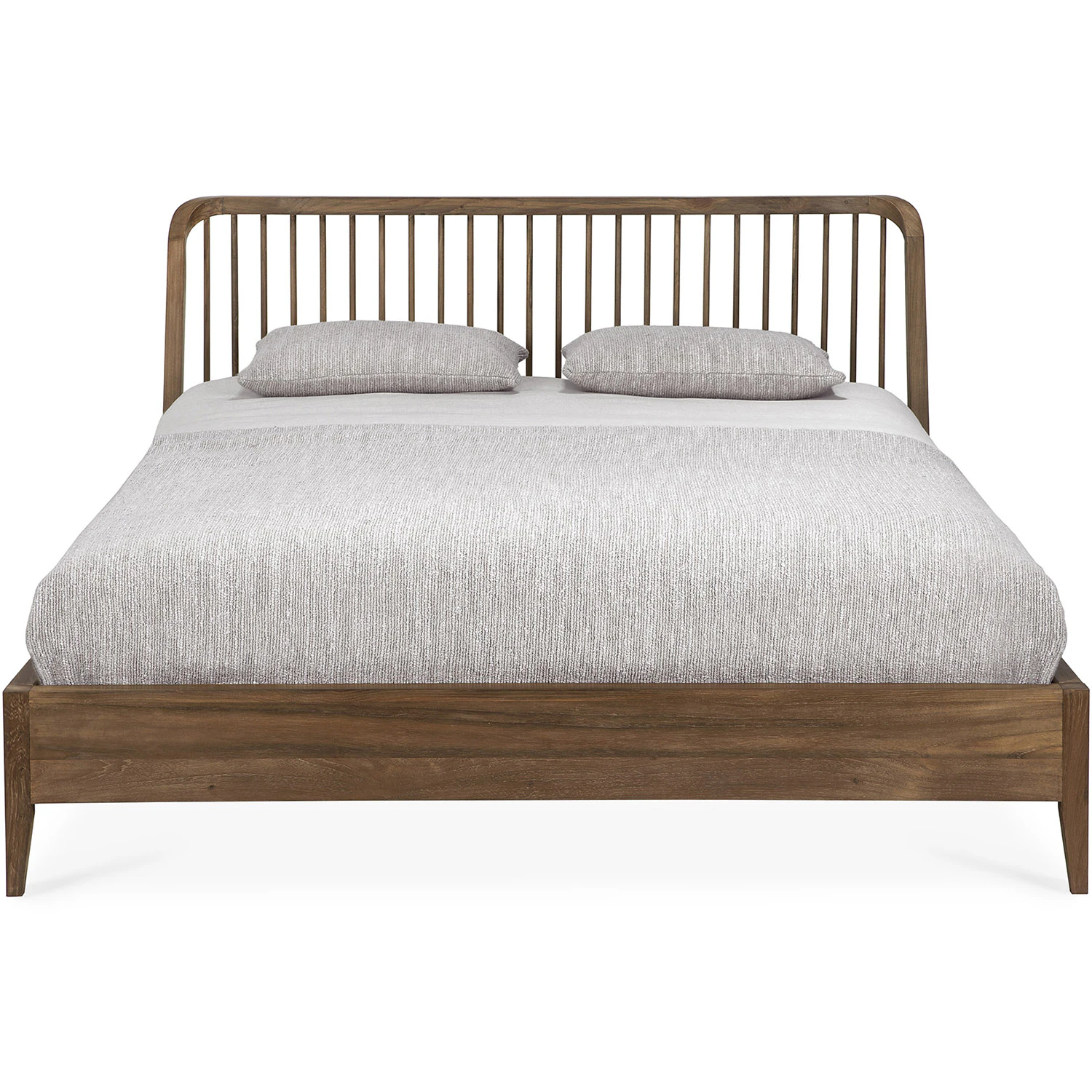 Spindle Seng Teak, 160x200 cm fra Ethnicraft | RoyalDesign.dk