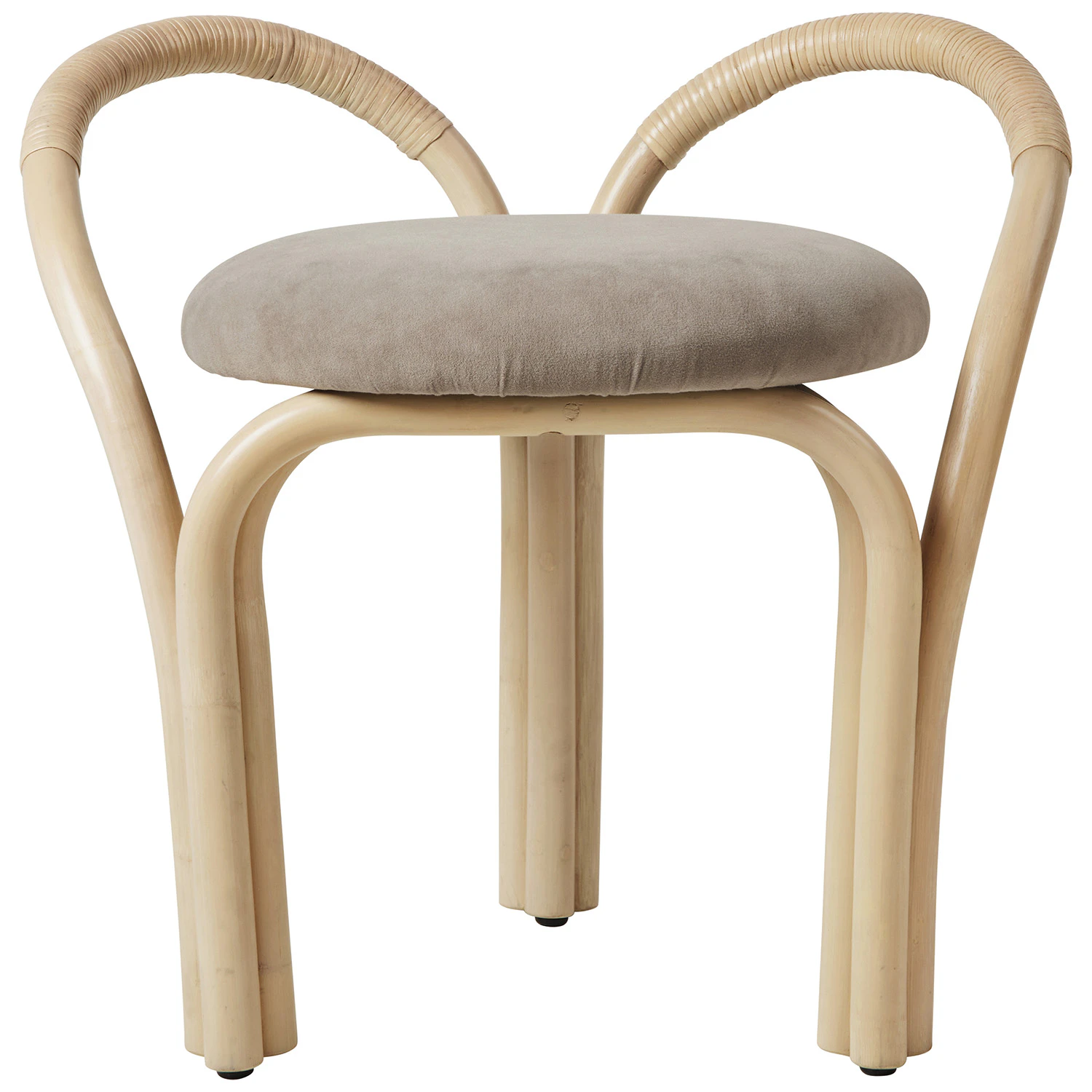 Bistra Taburet, Naturlig / Fustagno 002 fra GUBI | RoyalDesign.dk