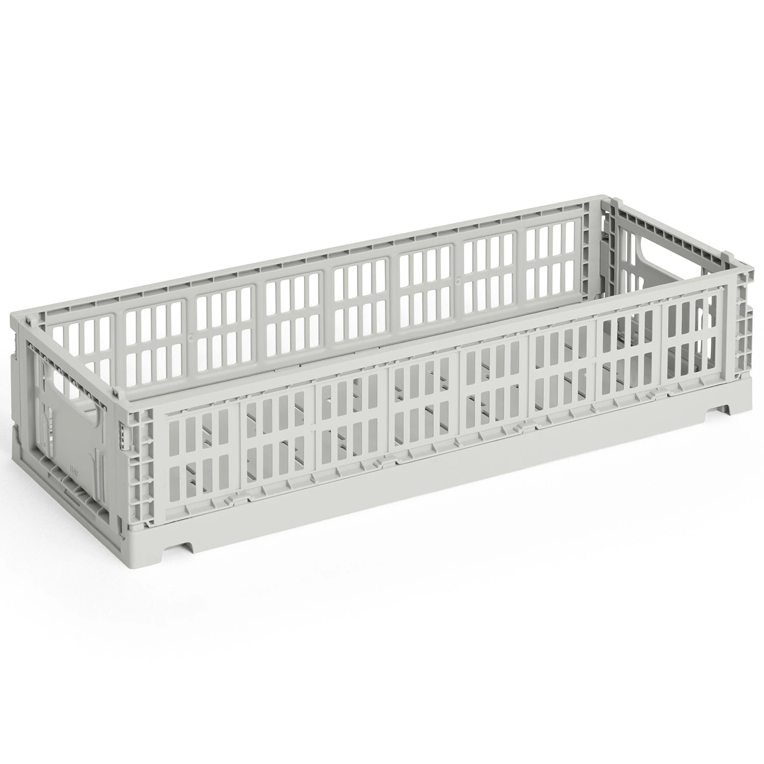 Colour Crate Mini Oblong Opbevaring, Grey fra HAY | RoyalDesign.dk