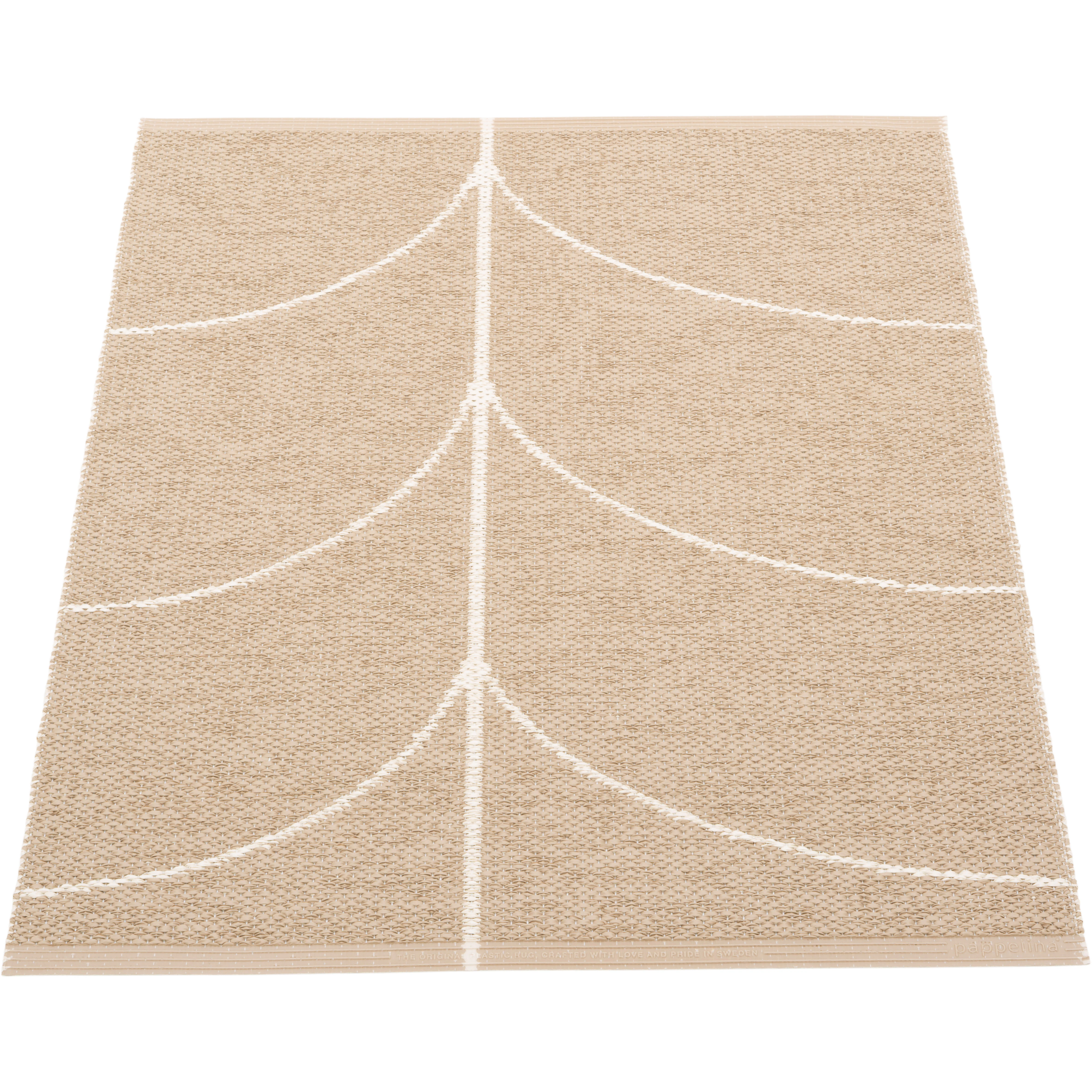 Leif Plastikmåtte Light Nougat / Vanilla, 70x90 cm | RoyalDesign.dk
